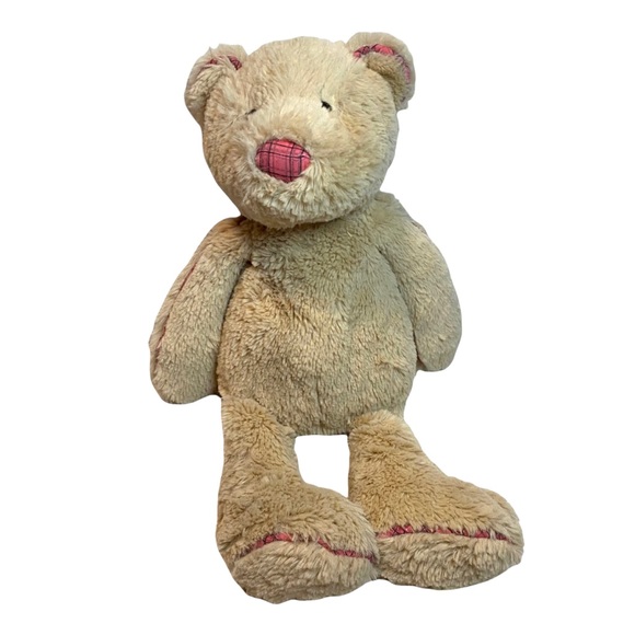 Jellycat | Toys | Jellycat Piper Teddy Bear Tan Beige Pink Plaid Plush ...